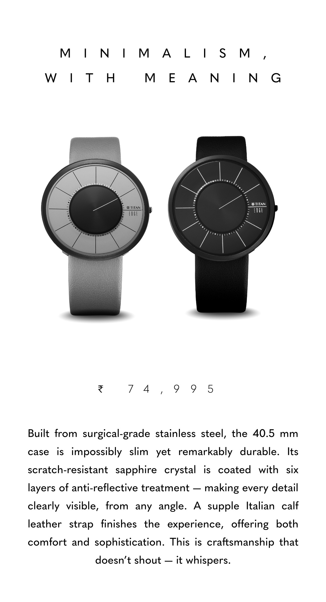 Titan Edge Ultraslim – Limited Edition